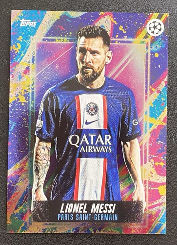 2022-23 Topps Bellingham Platinum Curated Set Lionel Messi PSG | eBay