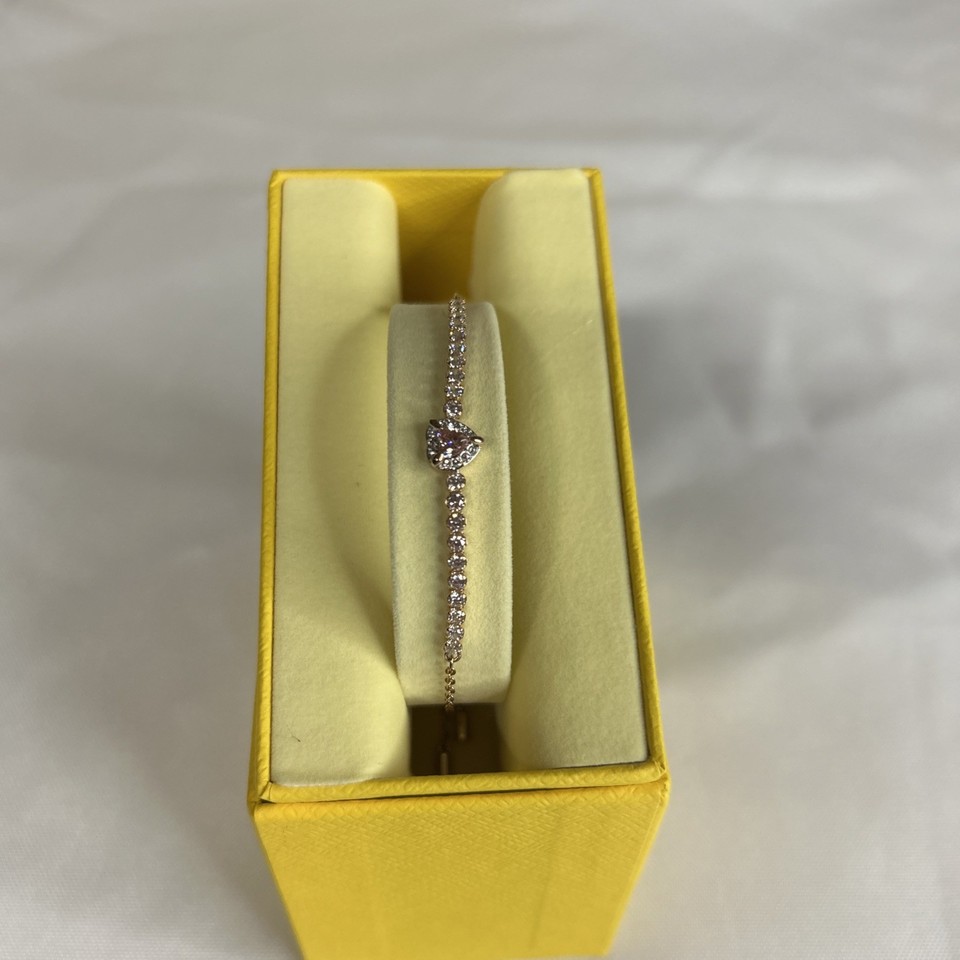 Swarovski One bracelet Heart Rose gold tone finish 5646745 Pink *NEW in ...