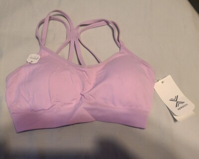 Xersion Women's Small Light Pink Light Support Sports Bra | eBay