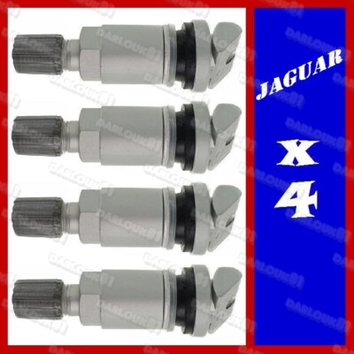 4x Tyre Pressure Sensor Valve Stem TPMS for Jaguar E-Pace F-Pace XF XE ...