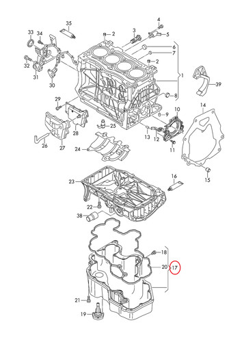 NEW AUDI A5 ENGINE OIL SUMP PAN 04E103600D OEM | eBay