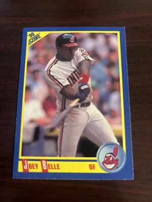 1990 Score Joey Belle RC Rookie #508 Cleveland Indians | eBay