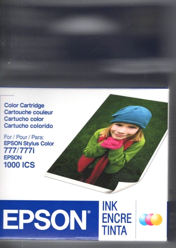 Epson T018 201 Color Cartridge, for Epson Stylus Color 777/777i expired ...
