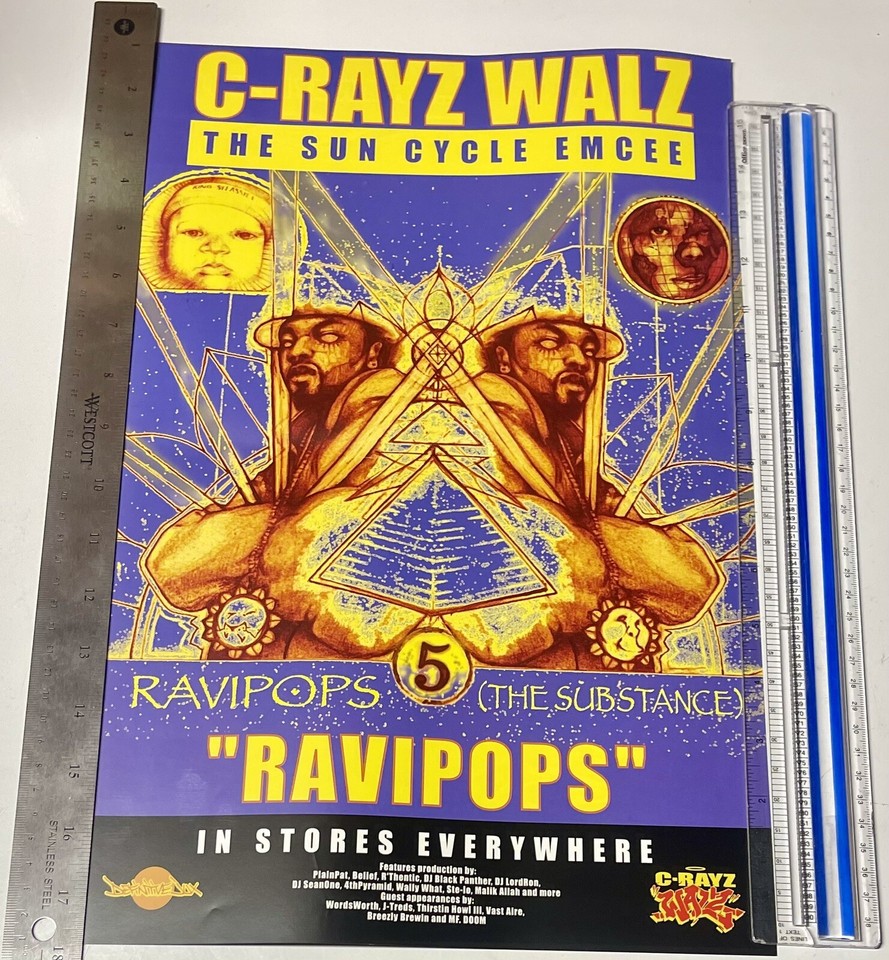 DEF JUX - Operation Phase II / Ravipops Promo Poster 17” X 11” RJD2 ...