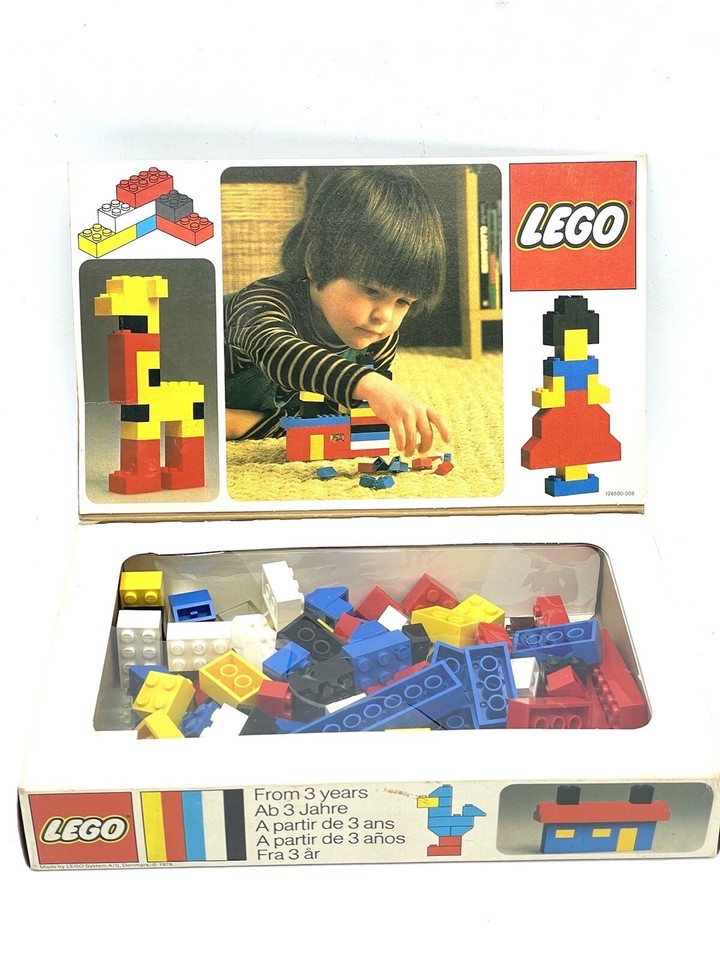 VINTAGE 1973 LEGO Basic Set #8 Rare New Old Stock Holy Grail Set# NIB ...