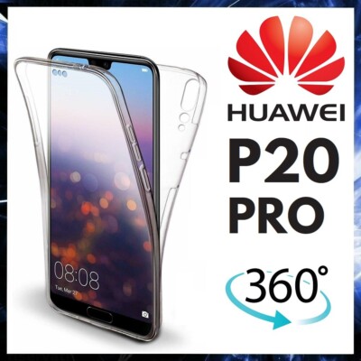 360 GRAD HANDY HÜLLE Für HUAWEI P20 PRO SCHUTZHÜLLE TRANSPARENT TPU SILIKON P 20 | eBay