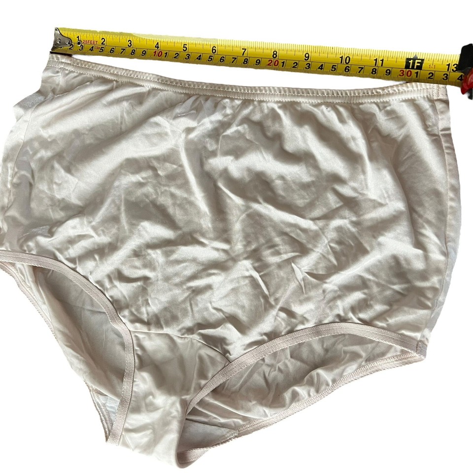 Vintage Vanity Fair Panties 6 M Double Nylon Sheer Second Skin Silky ...