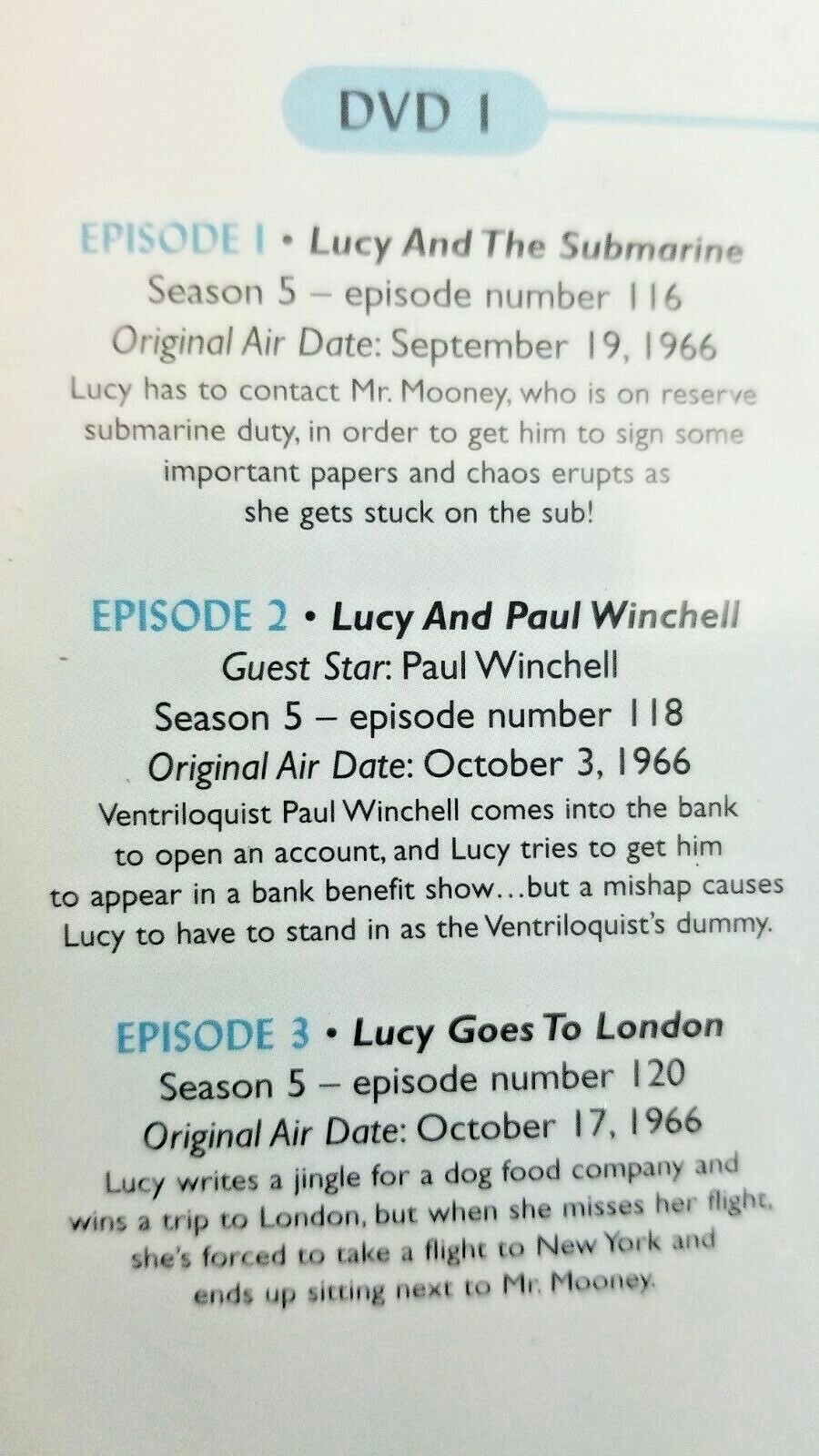 The Lucy Show 2 DVD Set 2004 Delta Entertainment | eBay