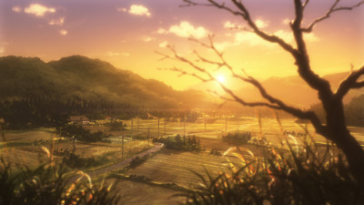 Landscape non biyori rural sunset Custom Gaming Mat Desk | eBay