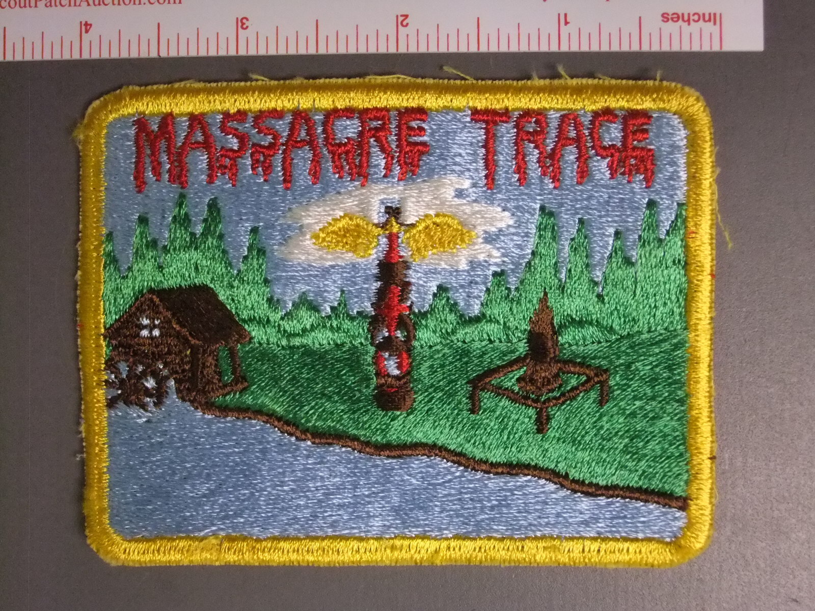 Boy Scout Massacre Trail Trail Patch 0255MM | eBay