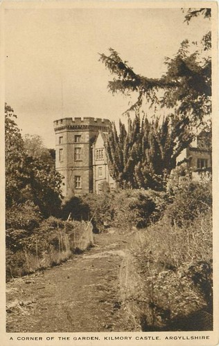 Kilmory Scotland A Corner Of The Garden, Kilmory Castle OLD PHOTO | eBay