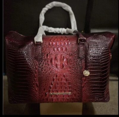 Brahmin Rose Duxbury Weekender | eBay