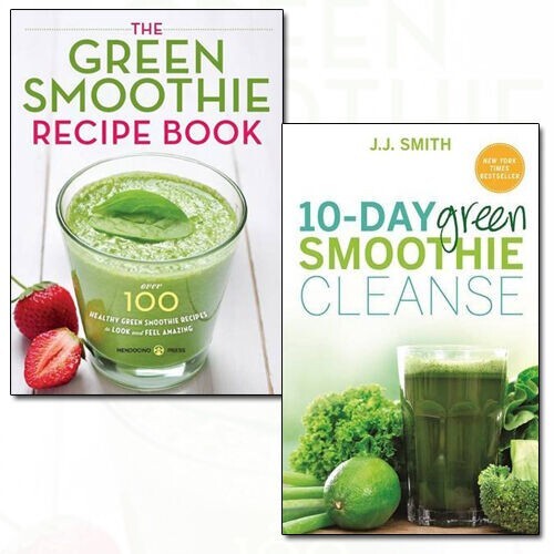 Green Smoothie Recipe 2 Books Collection Set 10-Day Green Smoothie ...