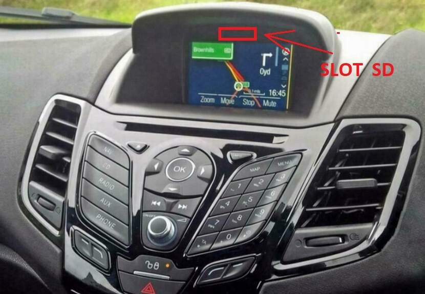 Original Ford Focus Mk3 C Max Monitor Display Bildschirm Navigation MFD ...