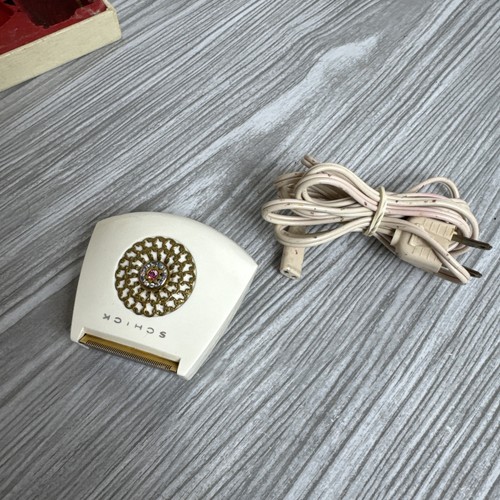 Lady Schick Electric Razor Model 109 Gold in Working Condition | eBay