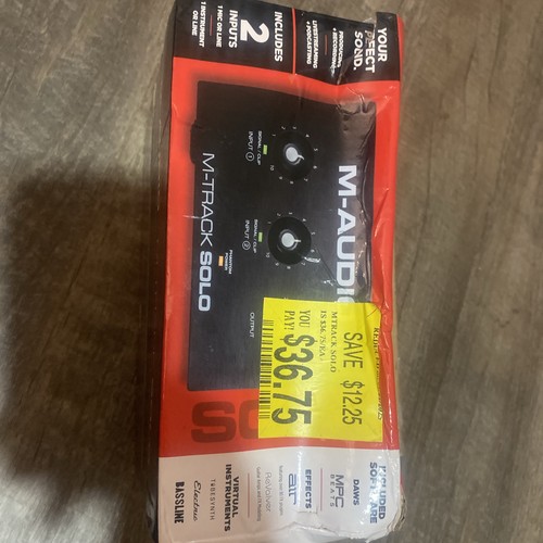 M-Audio M-Track Solo 2-Channel USB Audio Interface | eBay