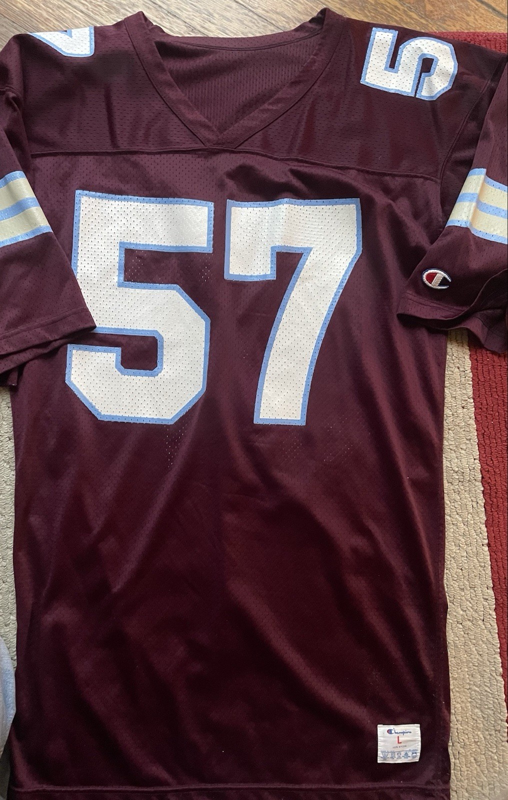 John Corker Game Used Michigan Panthers 1983 Jersey Usfl Champions | eBay