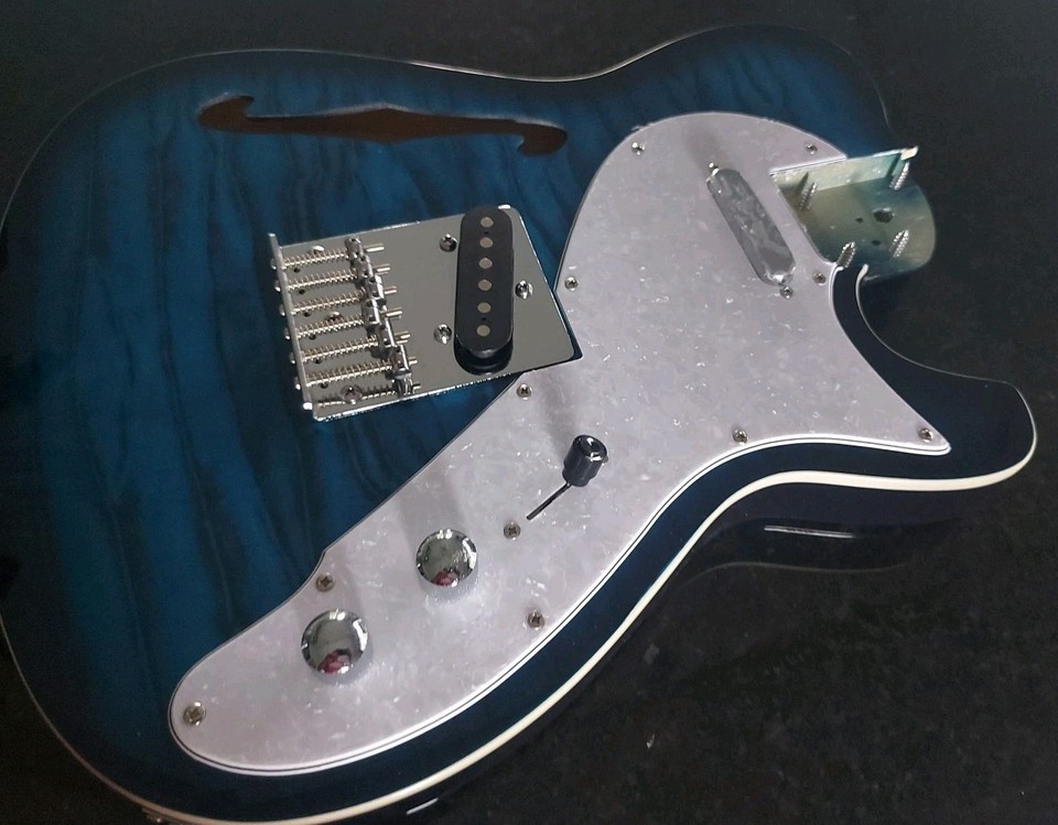 NEW LOADED Thinline Tele Style BODY Telecaster FAST SHIPPING! VERY NICE ...