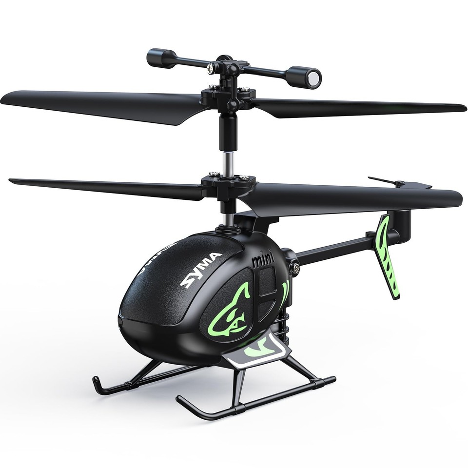 SYMA S100 Mini RC Helicopter with Gyro Stabilizer, Altitude Hold, 3.5 ...