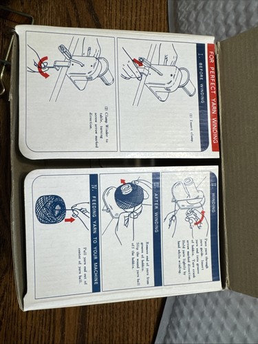 Wool Winder With Original Box (SHW-3) | eBay