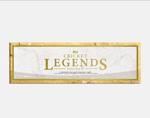 Topps Cricket Legends of the Game - Volume II 2 - Brand New Sealed - PREORDER | eBay UK