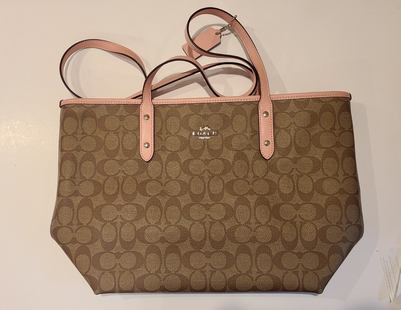 Coach Signature City Zip Tote F58292 for sale online | eBay