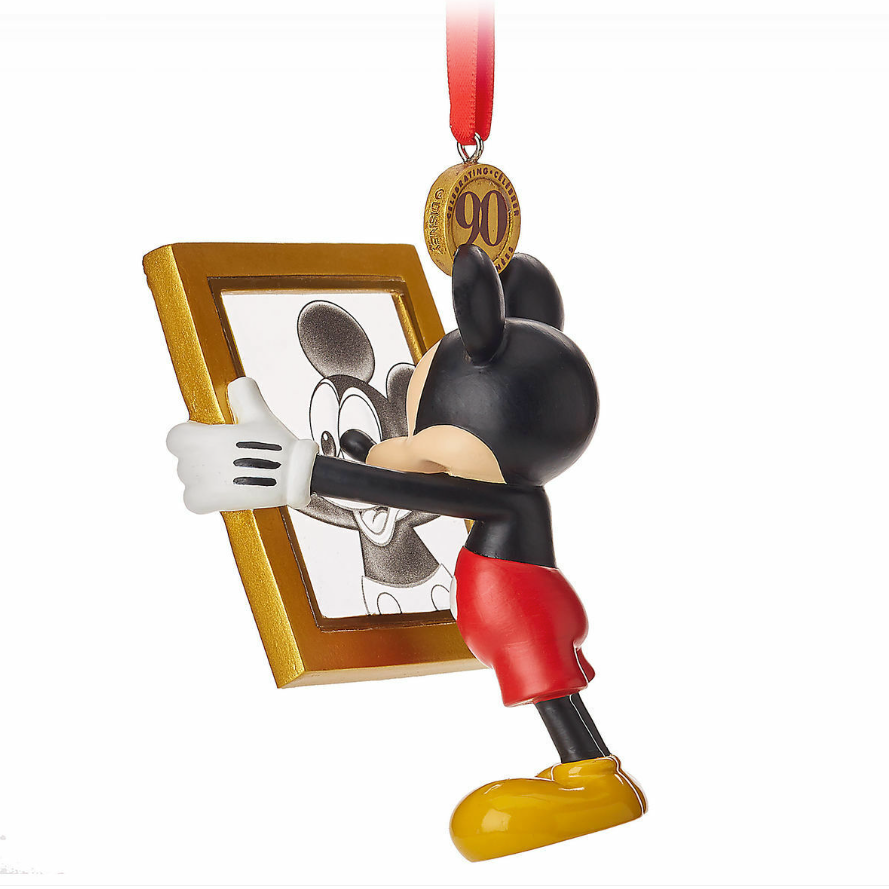 Disney Mickey Mouse 90th Anniversary Legacy Sketchbook Ornament Limited ...