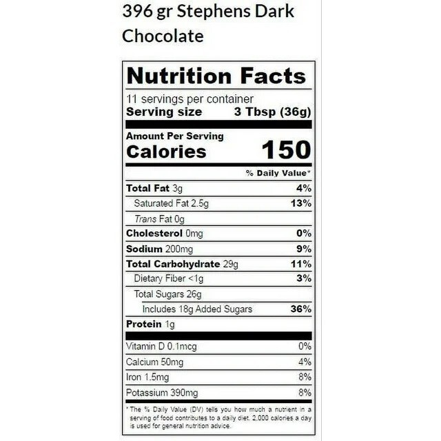 Stephen's Gourmet DARK CHOCOLATE Hot Cocoa Intense 14Oz (1 Pack) NEW ...
