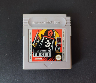 ORIGINAL 100% - Mercenary Force FAH FRANCAIS Nintendo Game boy gameboy ...