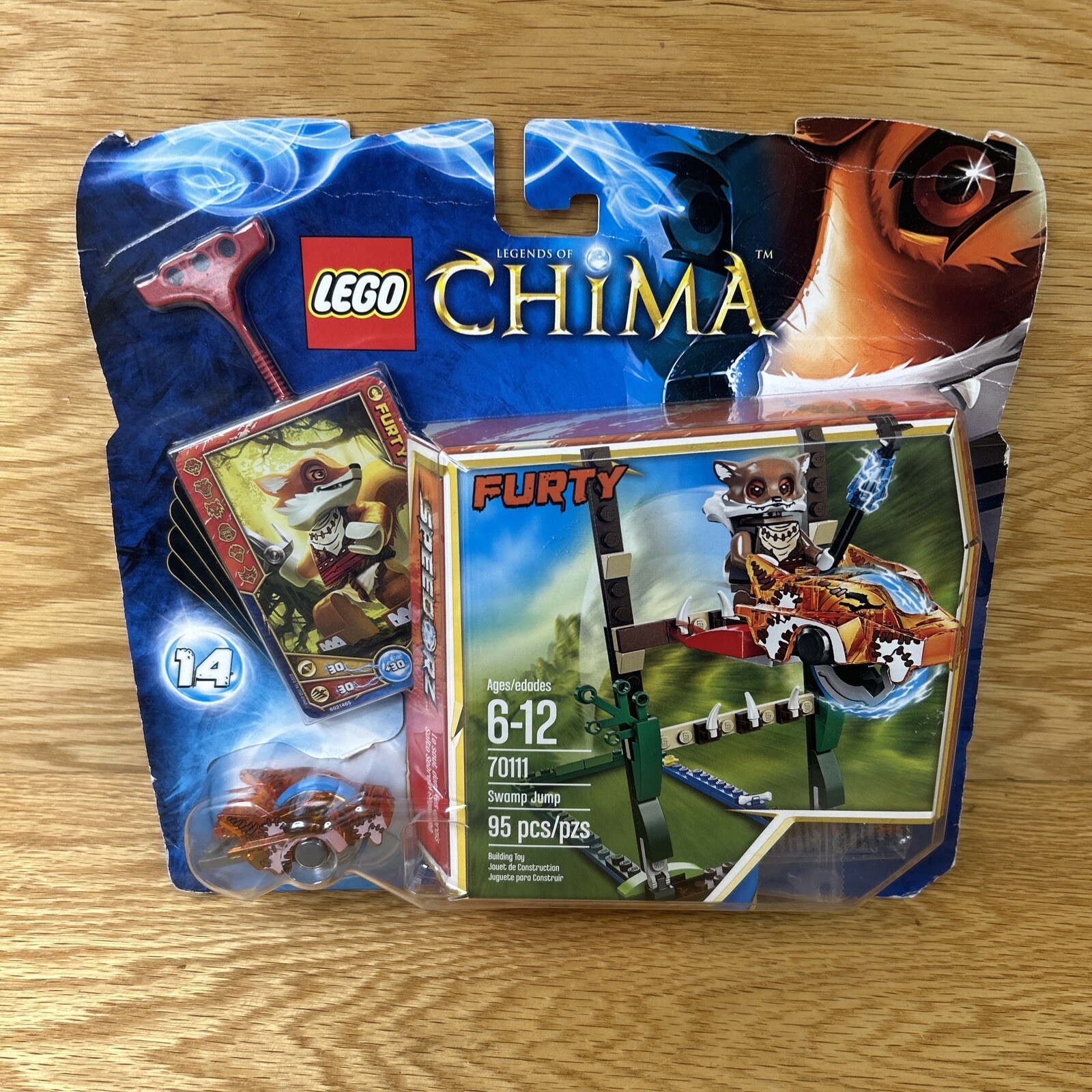 LEGO LEGENDS OF CHIMA - Furty Swamp Jump 95 pcs Building Toy 70111 ...