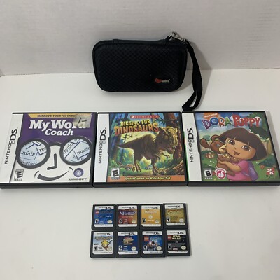 Case & Nintendo DS Lot Of 11 Games | eBay