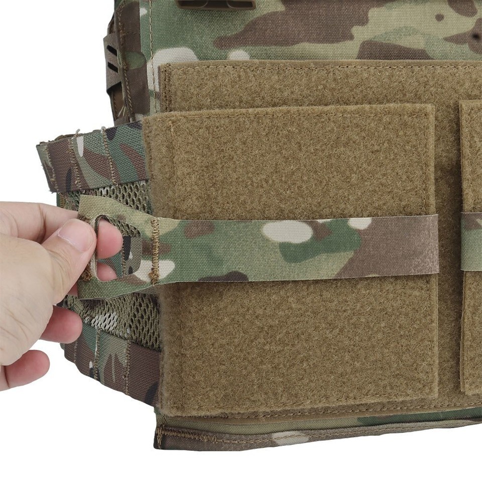 Tactical Vest Quick Detachment Training MOLLE Mounted Lightweight ...