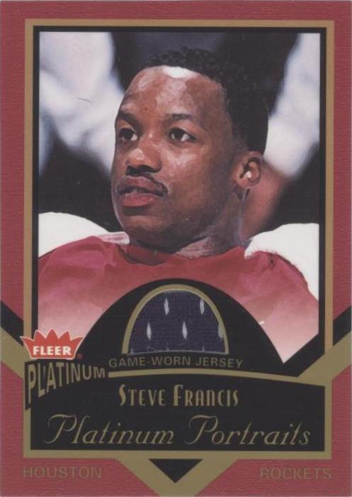 2002-03 Fleer Platinum - Platinum Portraits Steve Francis #PP/SF ...