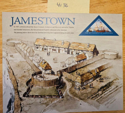 SCOTT #4136 Sheet of 20 41¢ Stamps JAMESTOWN MNH Face Value $8.20 | eBay