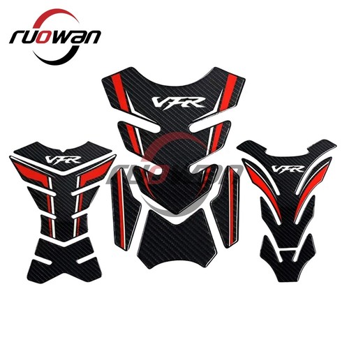 For Honda VFR 800 800F 800X 1200 1200F /X 400 Tank Pad Protector Decal ...