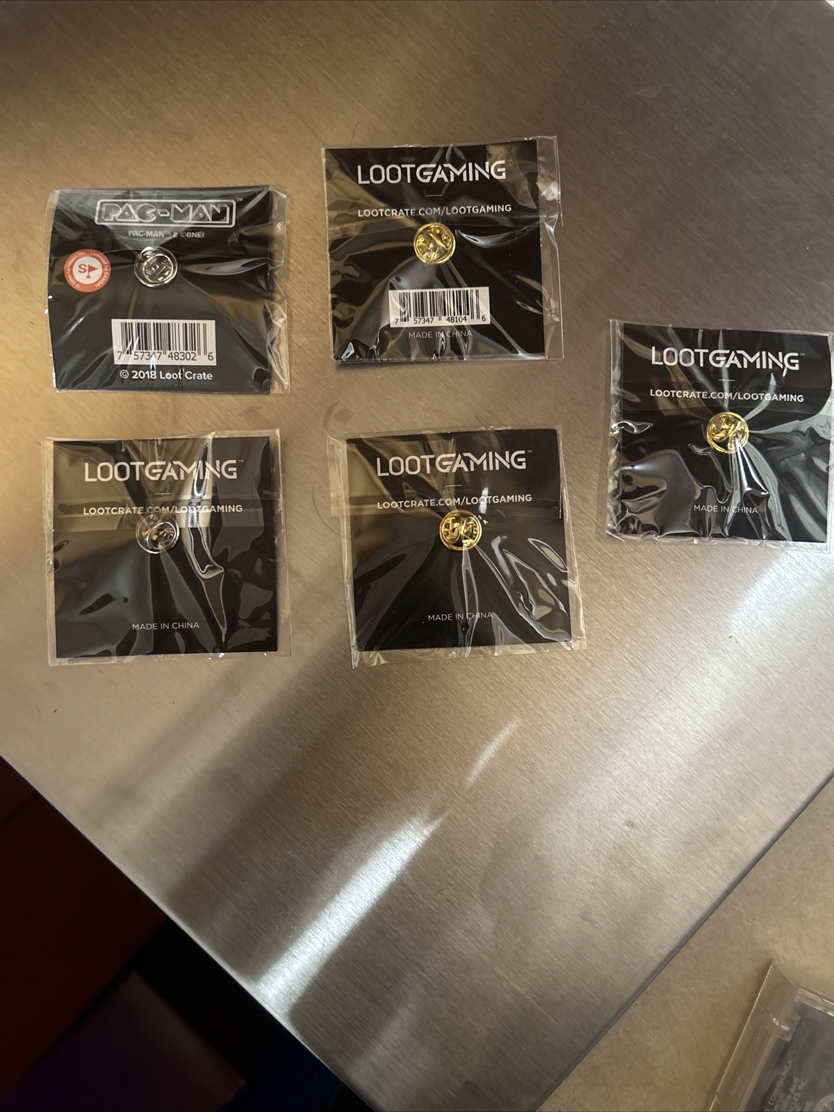 New Lot Of 5 Loot Gaming Pins | eBay