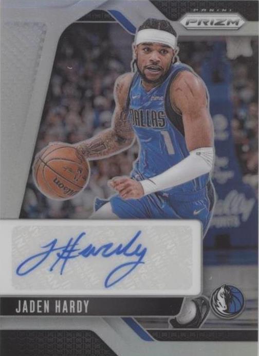 2024-25 Panini Prizm - Signatures Jaden Hardy #SIG-JHM Silver Prizm (AU ...