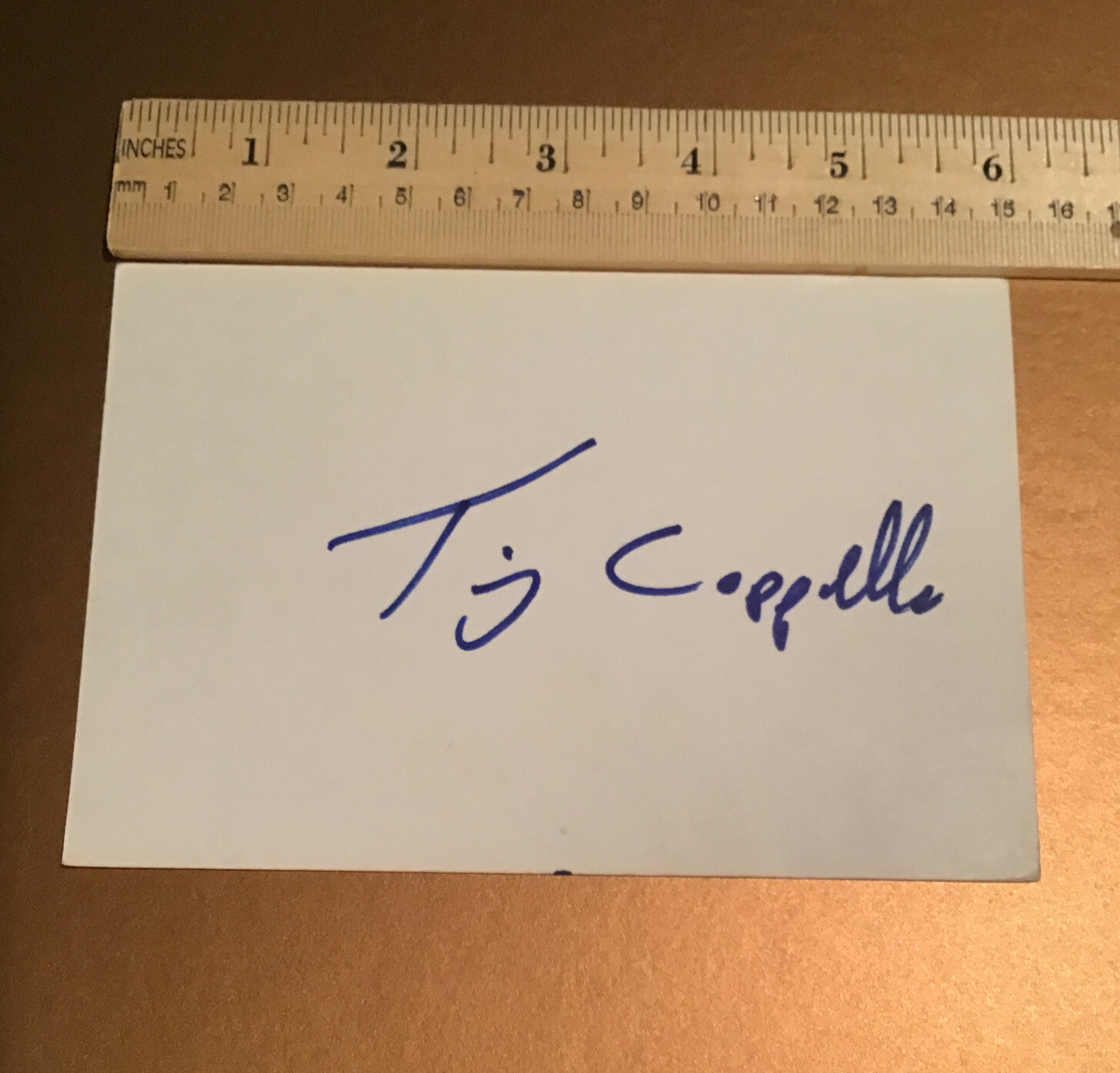 Tim Cappello Autograph - The Lost Boys Coa Index Card Horror | eBay