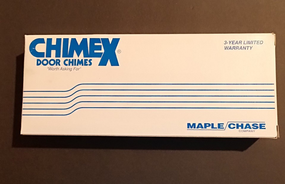 Chimex Door Chime Kit-Hardwired Chime, Transformer, Push Button ...