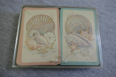 Hallmark Double 2 Deck Jumbo Bridge Playing Cards Plastic Box ...