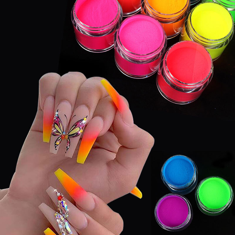 Colored Acrylic Nail Powder