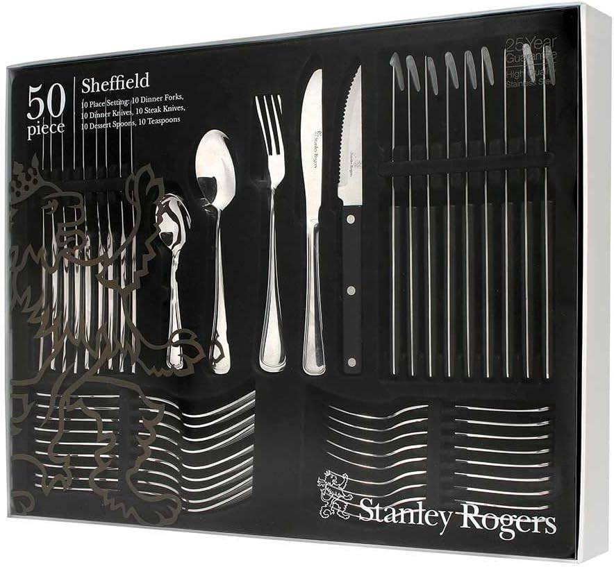 Stanley Rogers Sheffield Cutlery 50-Pieces Set | eBay