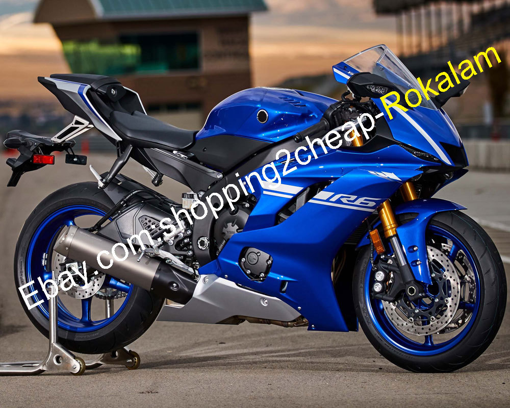 For Yamaha YZF600 R6 2020 YZF-R6 17 18 19 20 Blue Bodyworks Motorcycle ...