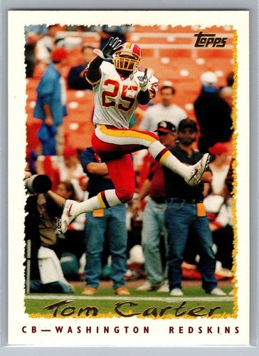 1995 TOPPS CARD # 87 Tom Carter - Washington Redskins | eBay