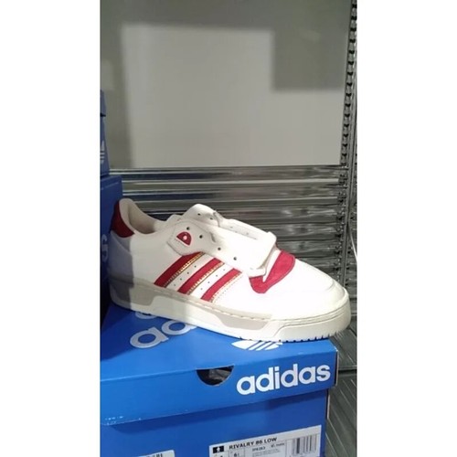 Adidas Originals RIVALRY 86 Men's Size Shoes IF6263 Cloud White / Team ...