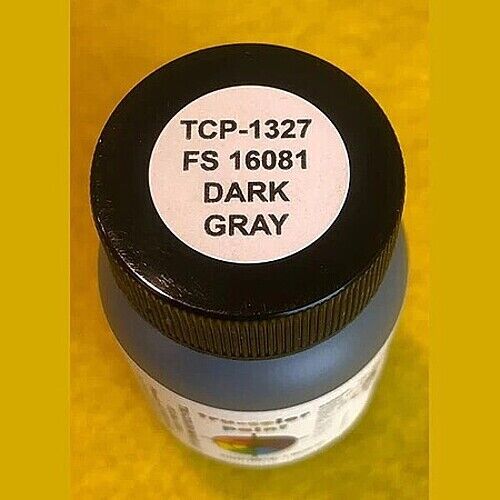 Tru-Color FS-16081 Dark Gray 1oz - Hobby and Model Enamel Paint - #1327 ...