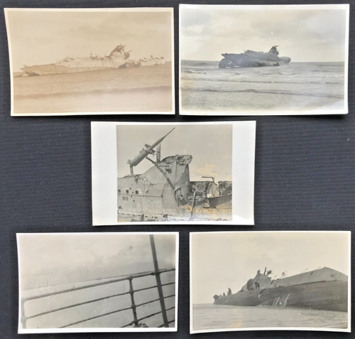 HMS Thetis RPPC Salvage Group 1939 Royal Navy Anglesey Disaster | eBay