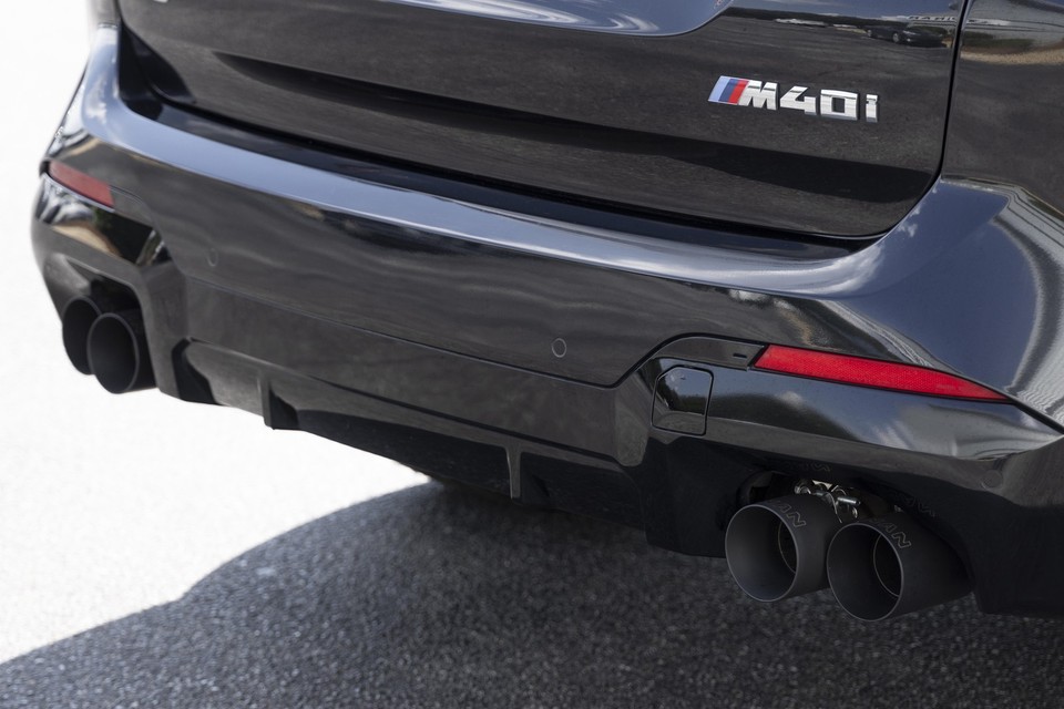 D660-0099-BLK Dinan Valved Cat-Back Exhaust - 2018-2025 BMW X3 M40i ...