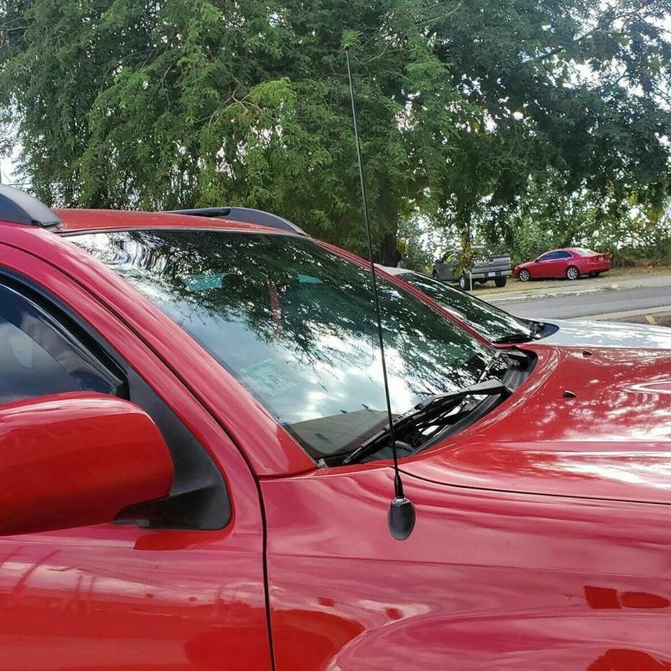 21 Inch Black Replacement Mast Antenna W/Screws Fit Ford Expedition ...