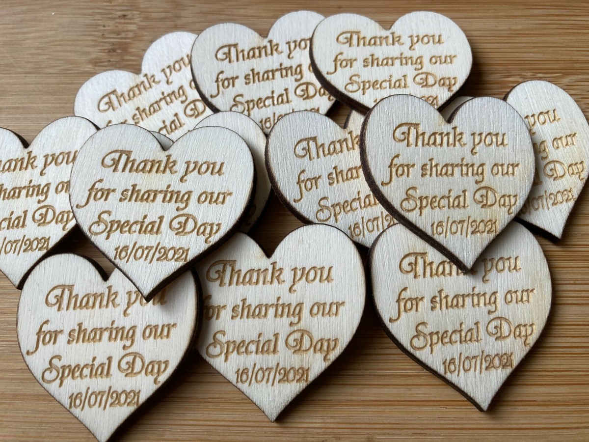 Personalized Wedding Table Decorations